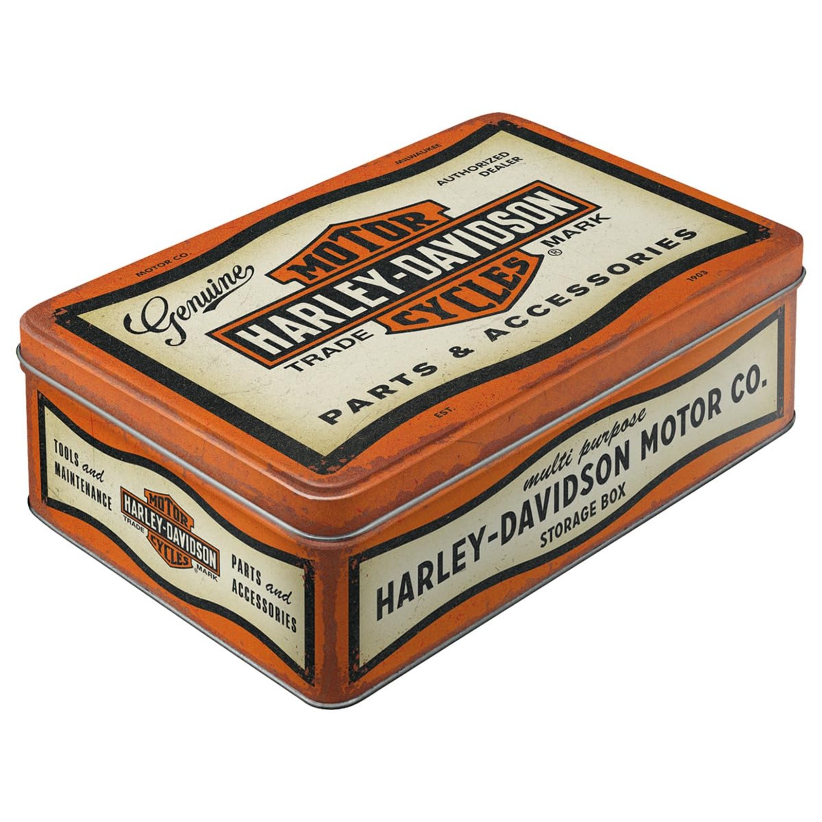 Nostalgic H-D P&A Flat Box