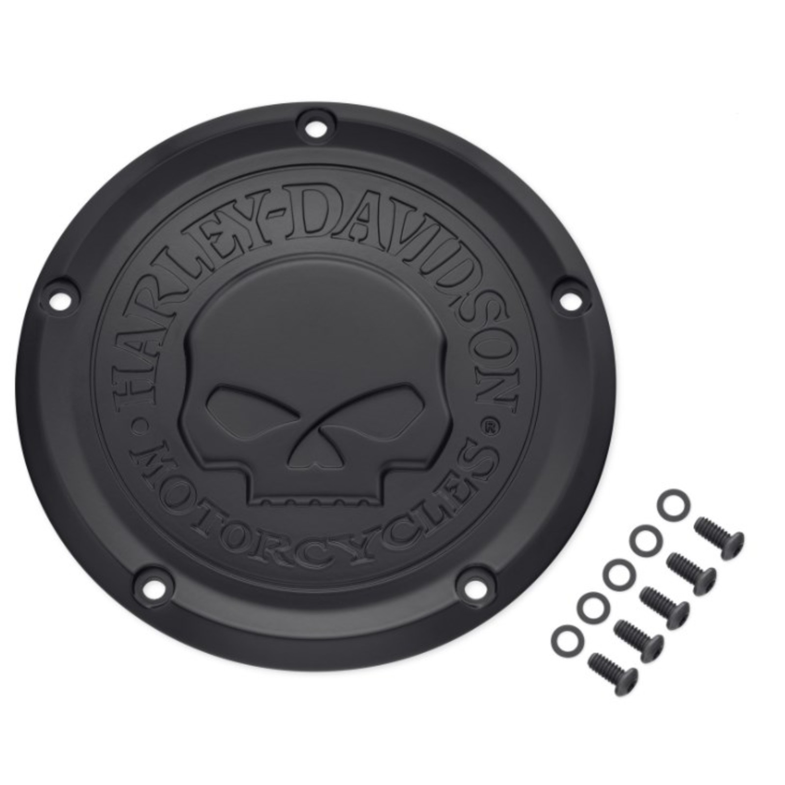 WILLIE G SKULL SCHWARZ - DERBY DECKEL
