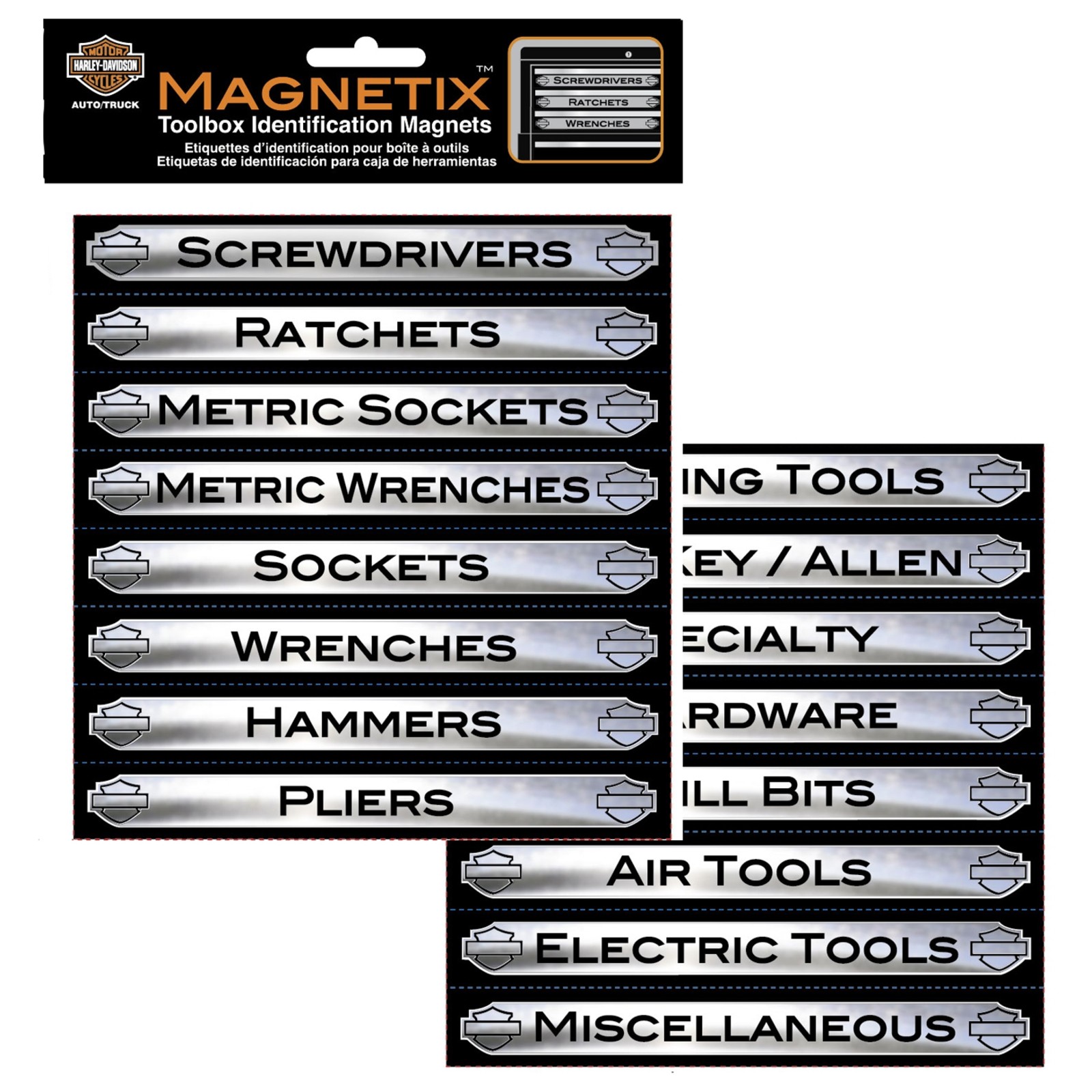 Magnete'h-D Tool Box Magnetix'