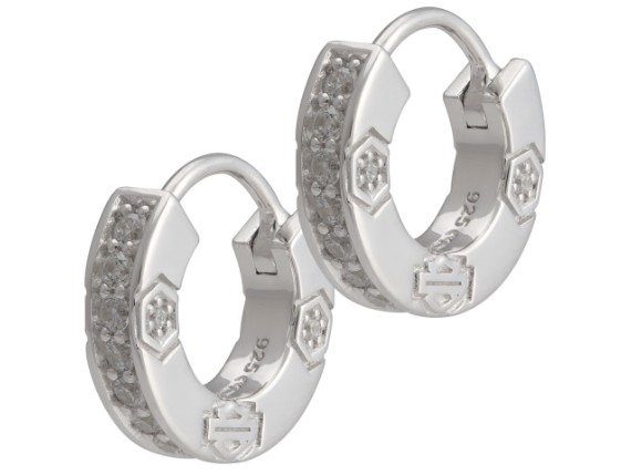 Harley davidson hoop earrings store