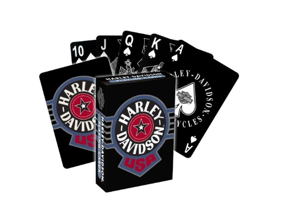 Playing Cards H-D Fatboy Plastic