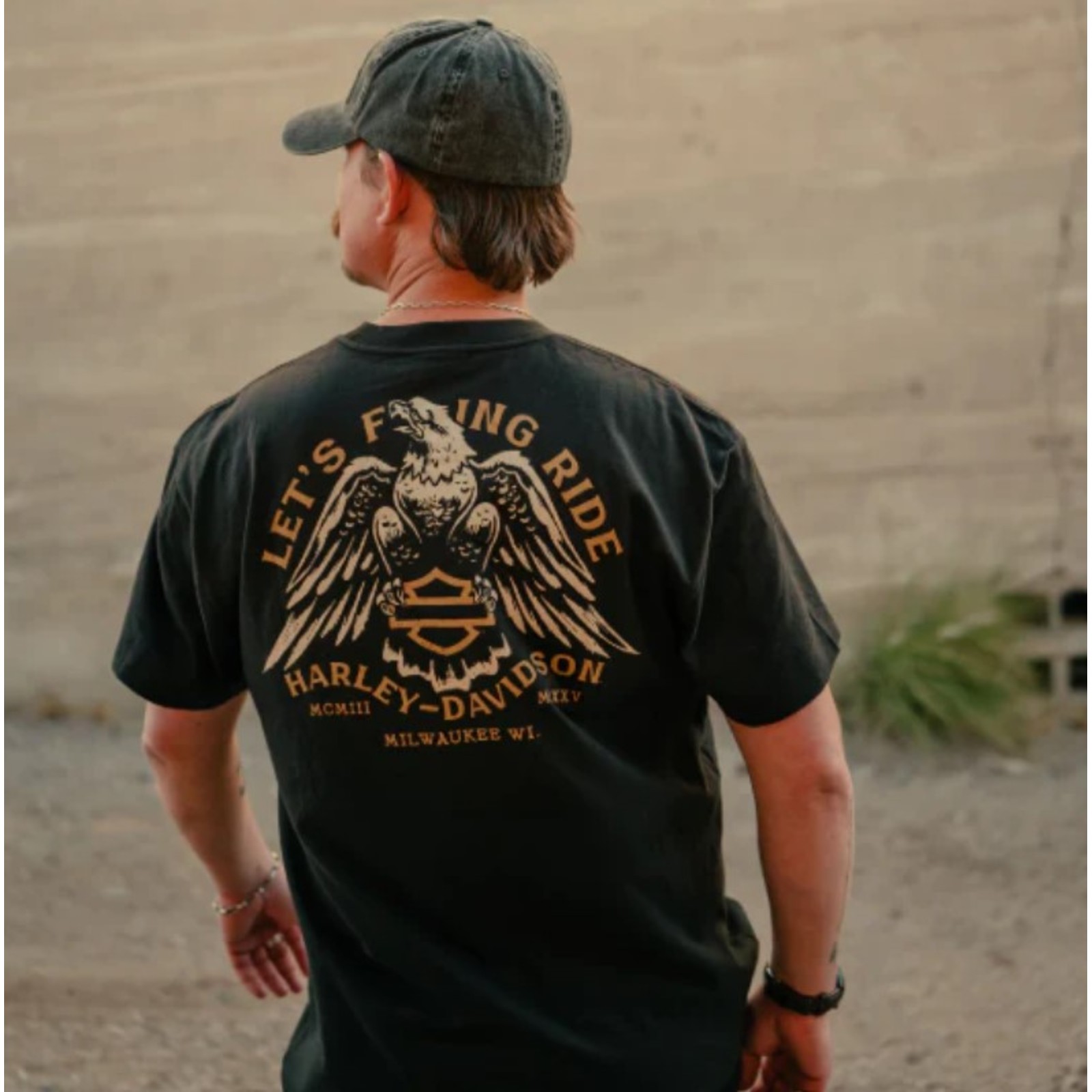 96858-25VX T-Shirt mit Harley-Davidson®-Adler LFR