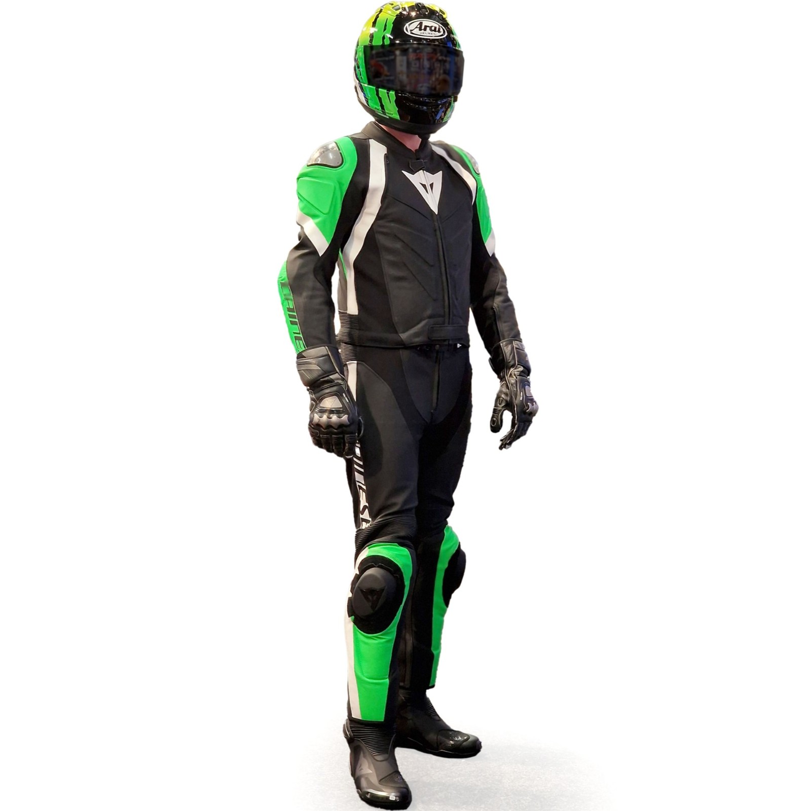 Dainese Avro 4 Custom Works Herren Zweiteiler Lederkombi