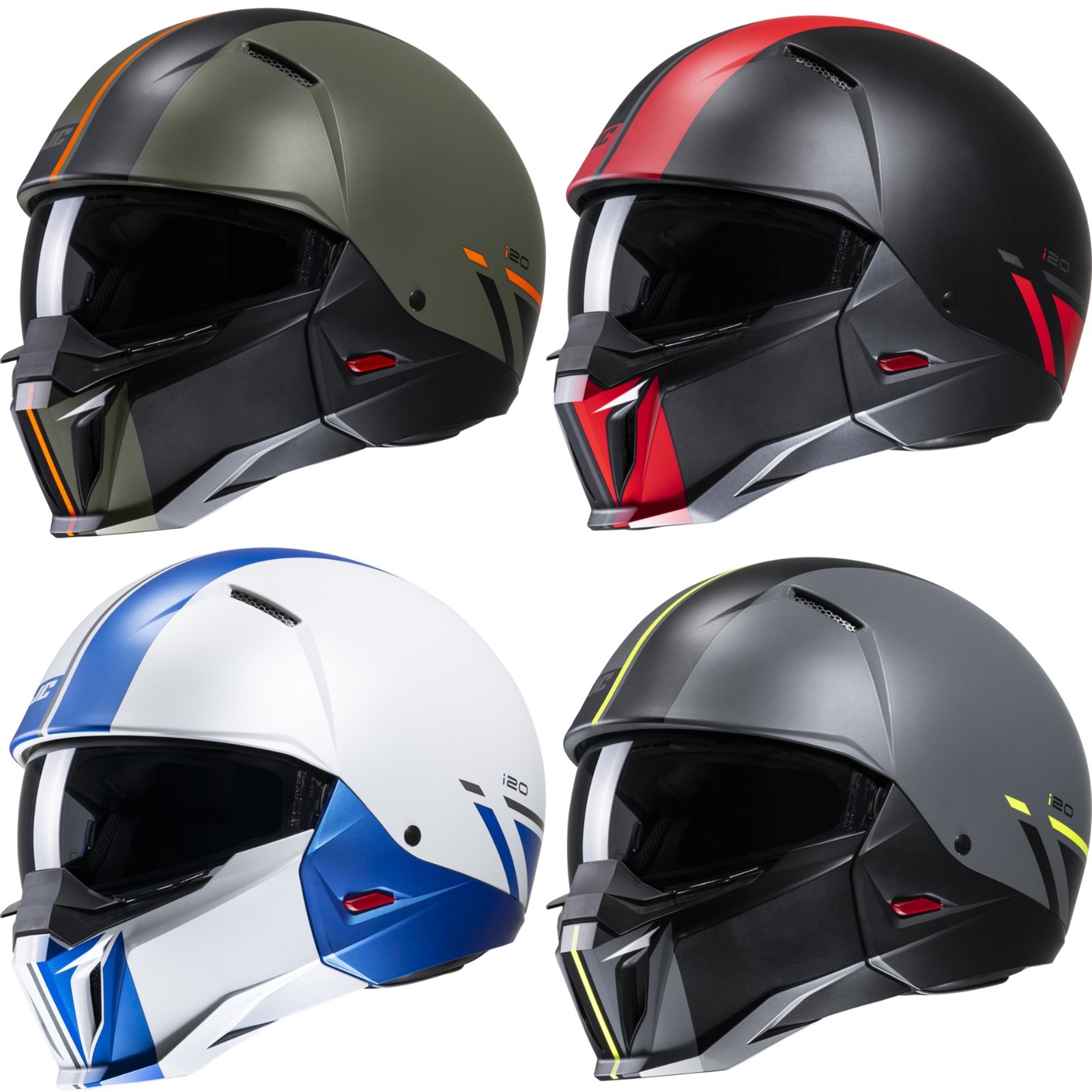 HJC i20 Batol MC4SF Motorrad Jethelm