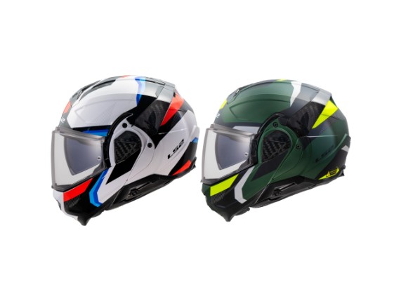 LS2 FF910 Advant II Triple Motorrad Klapphelm