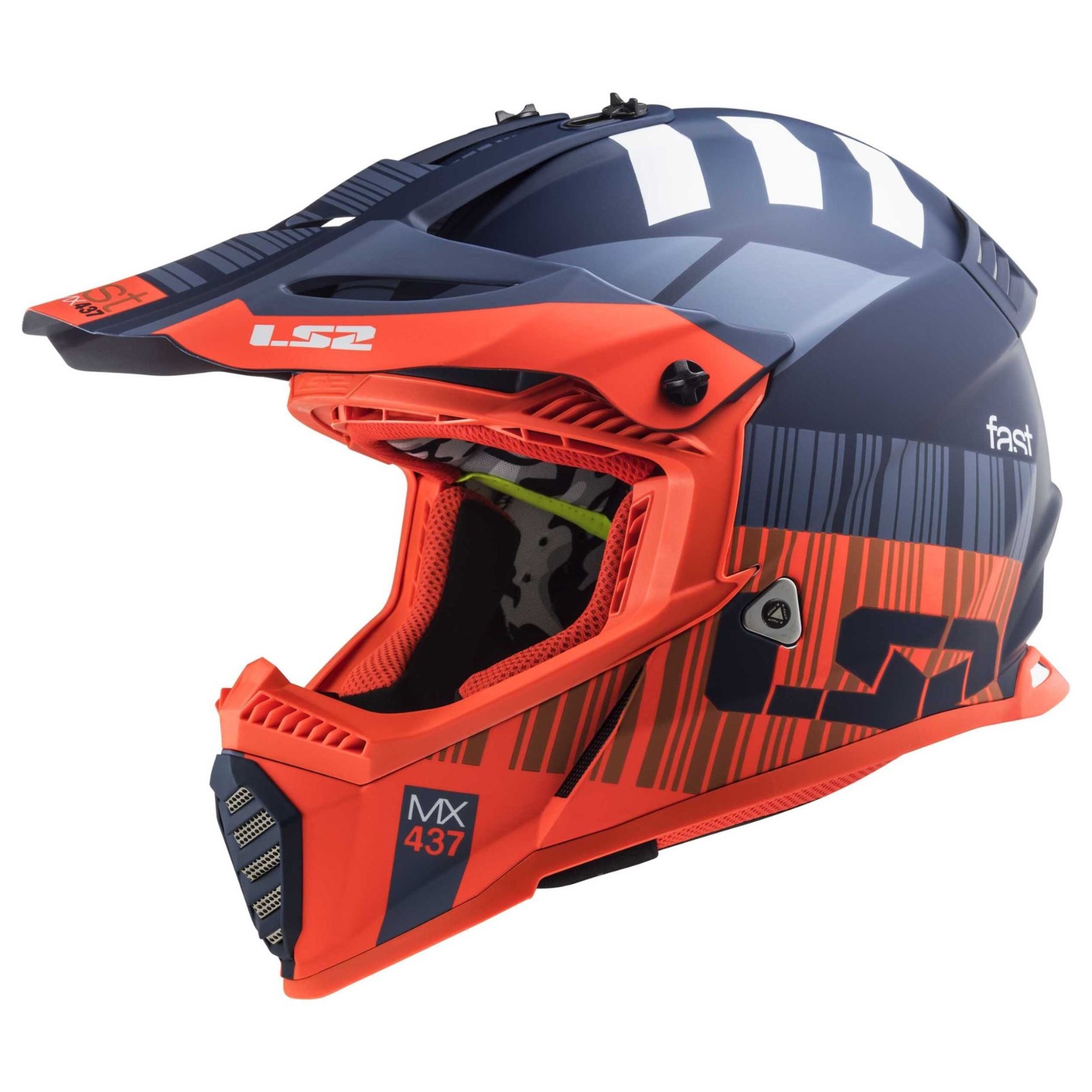 Crosshelm LS2 MX 437 Fast Mini Evo X-Code
