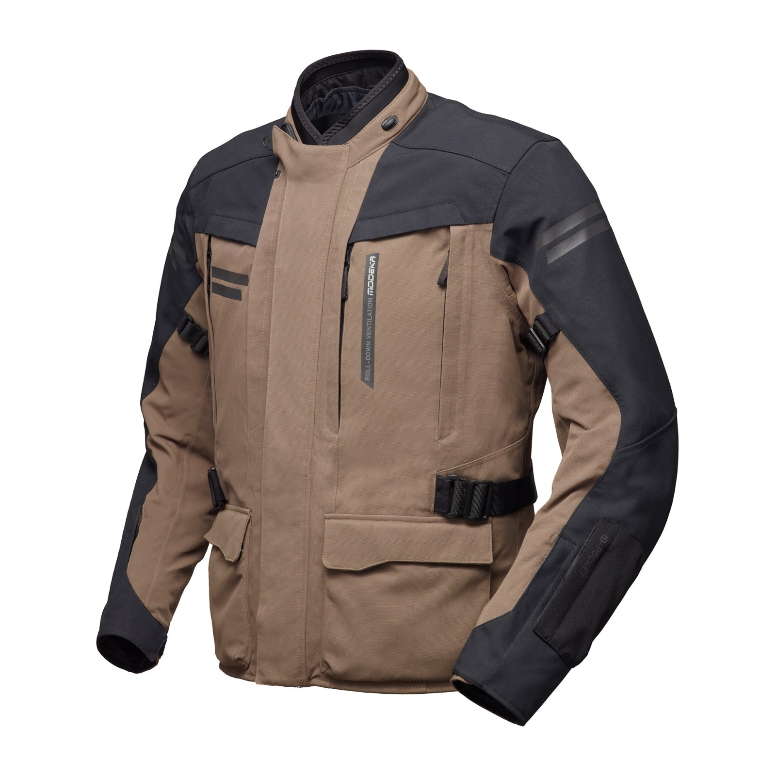 Motorcycle jacket Modeka Paneo LT safari black