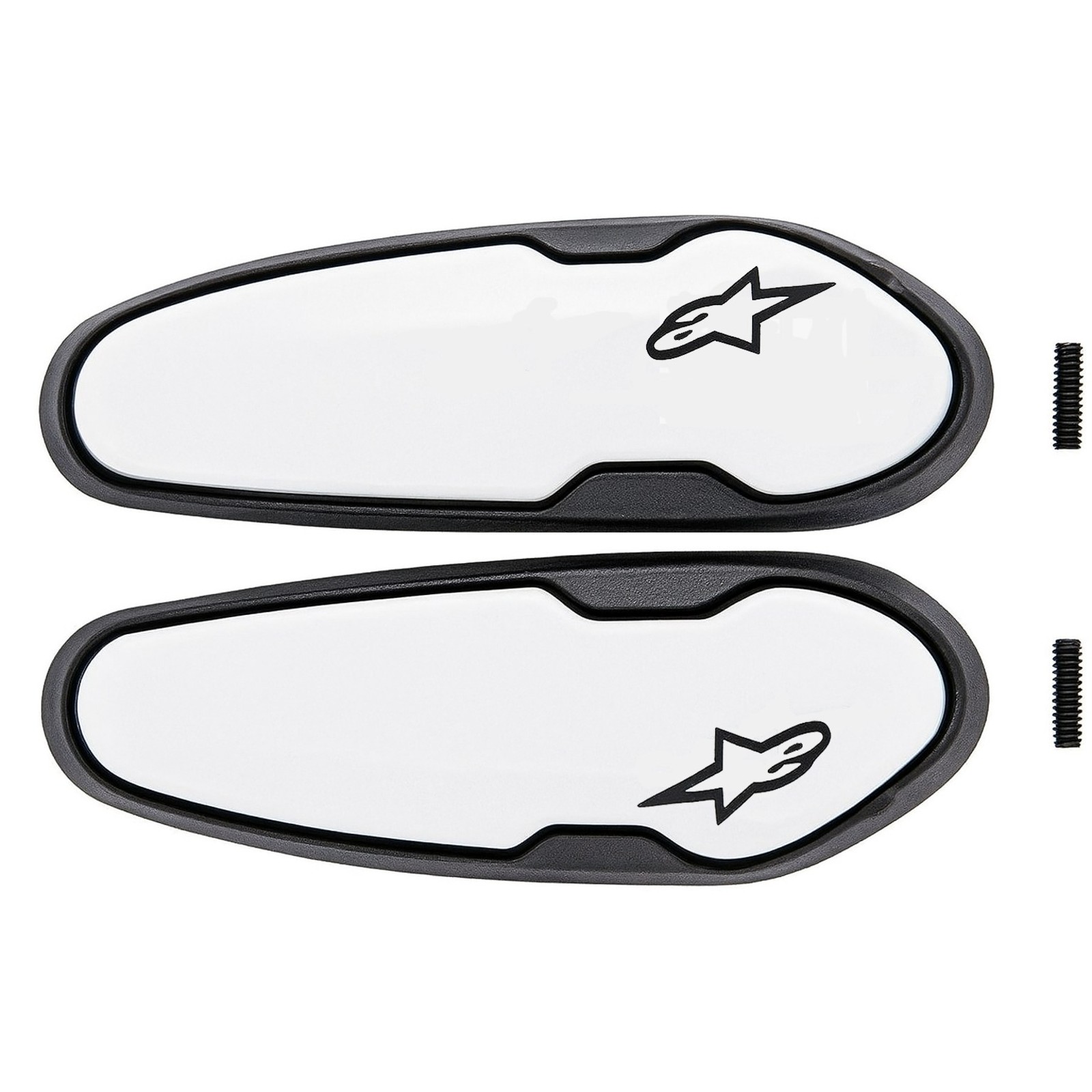 Boot slider Alpinestars Aluminum Toe Slider White grinder set Supertech ...