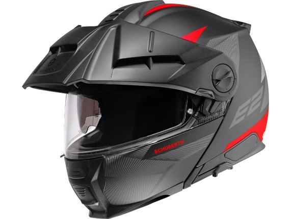 Klapphelm Schuberth E2 Defender Red