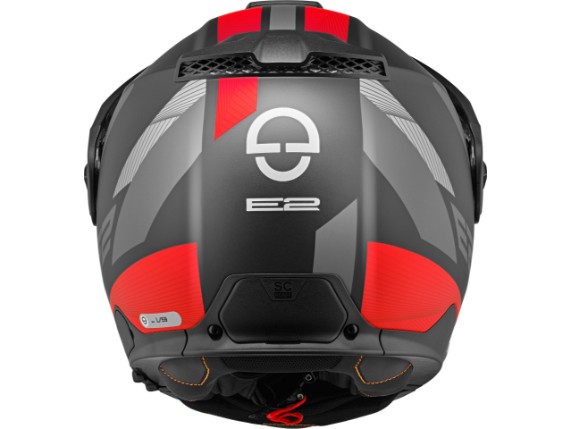 Klapphelm Schuberth E2 Defender Red