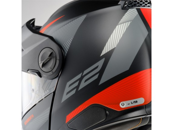 Klapphelm Schuberth E2 Defender Red