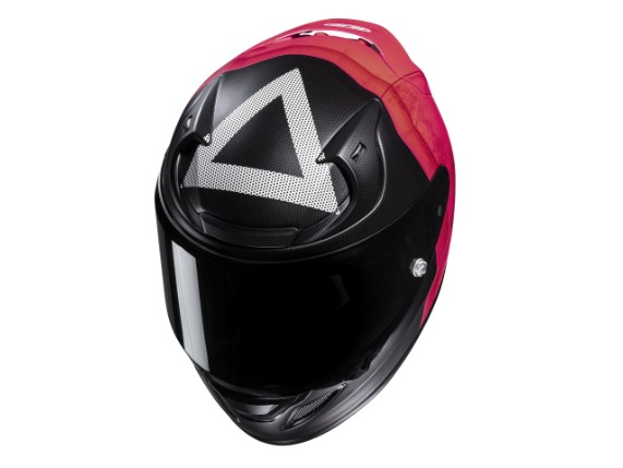 Motorradhelm Hjc Rpha 12 Squid Game Netflix Mc1sf Schwarz Rot Matt