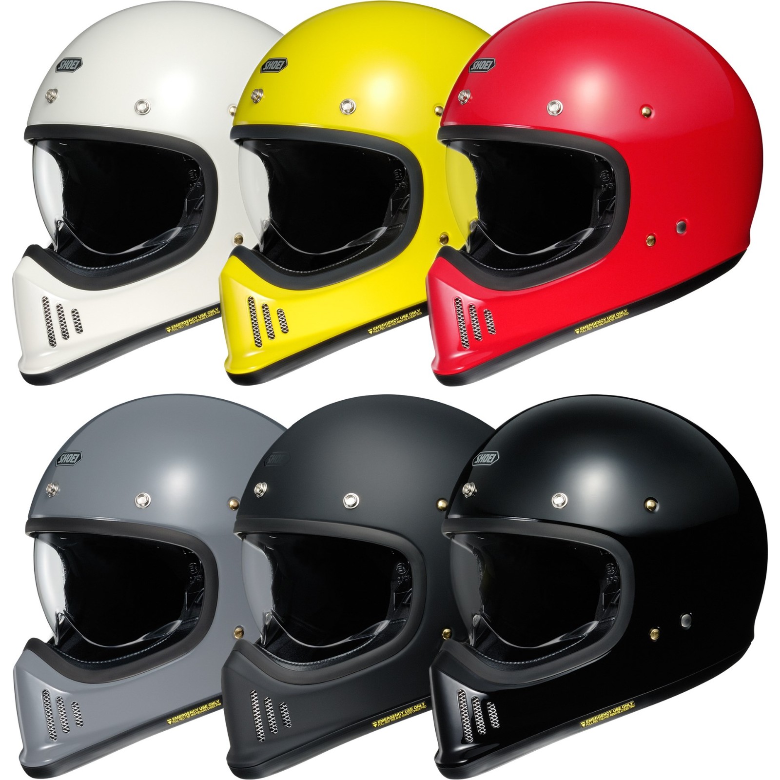 Shoei EX-Zero Solid Retro Motorradhelm