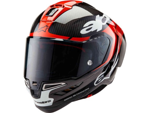 Supertech R10 S-R10 Element Integralhelm (Carbon/Rot/Weiß)