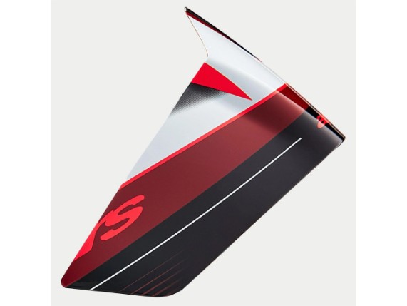 Supertech R10 Team Race Spoiler (Schwarz/Rot/Weiß)