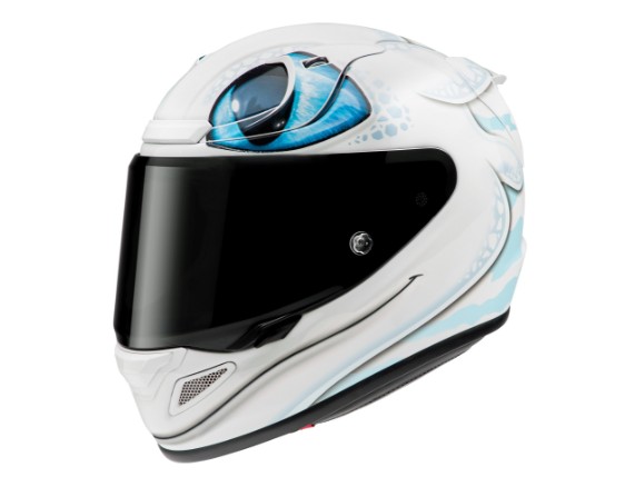 RPHA 12 Light Fury Universal MC2 Integralhelm (Weiß/Blau)