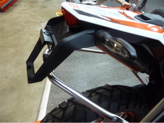 Kennzeichenhalter für KTM - Husqvarna - R&G - IQ1 - TEC Bike