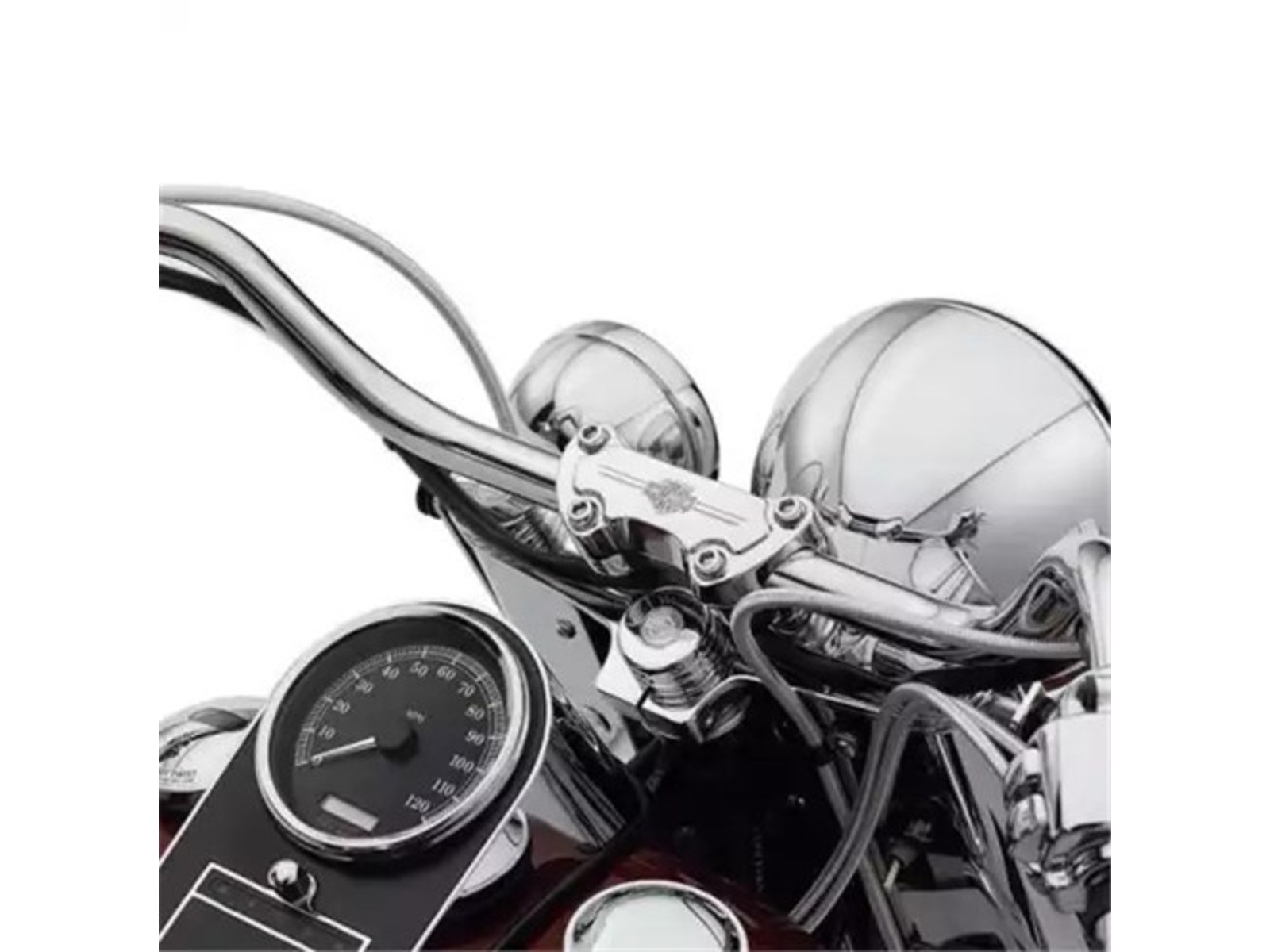 Schrauben-Kit für Lenkerklemmstücke chrom