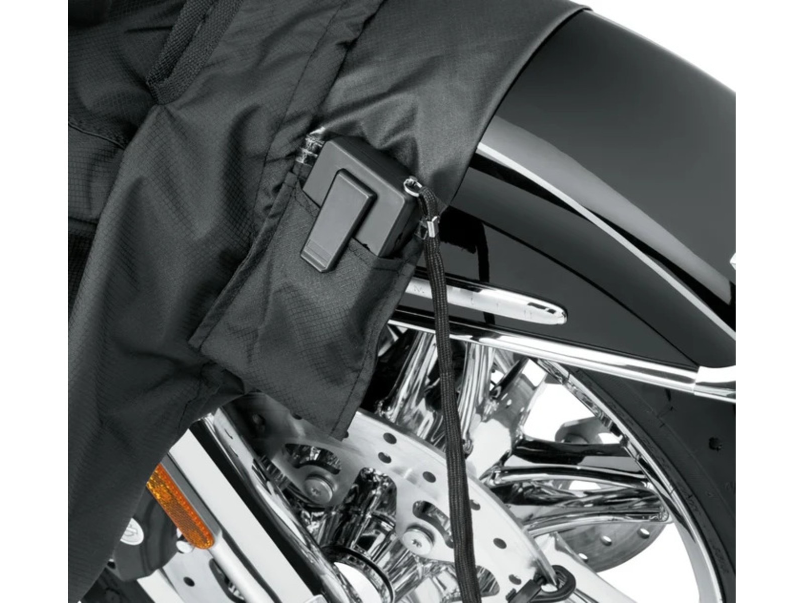 Motorradplanen-Alarmanlage