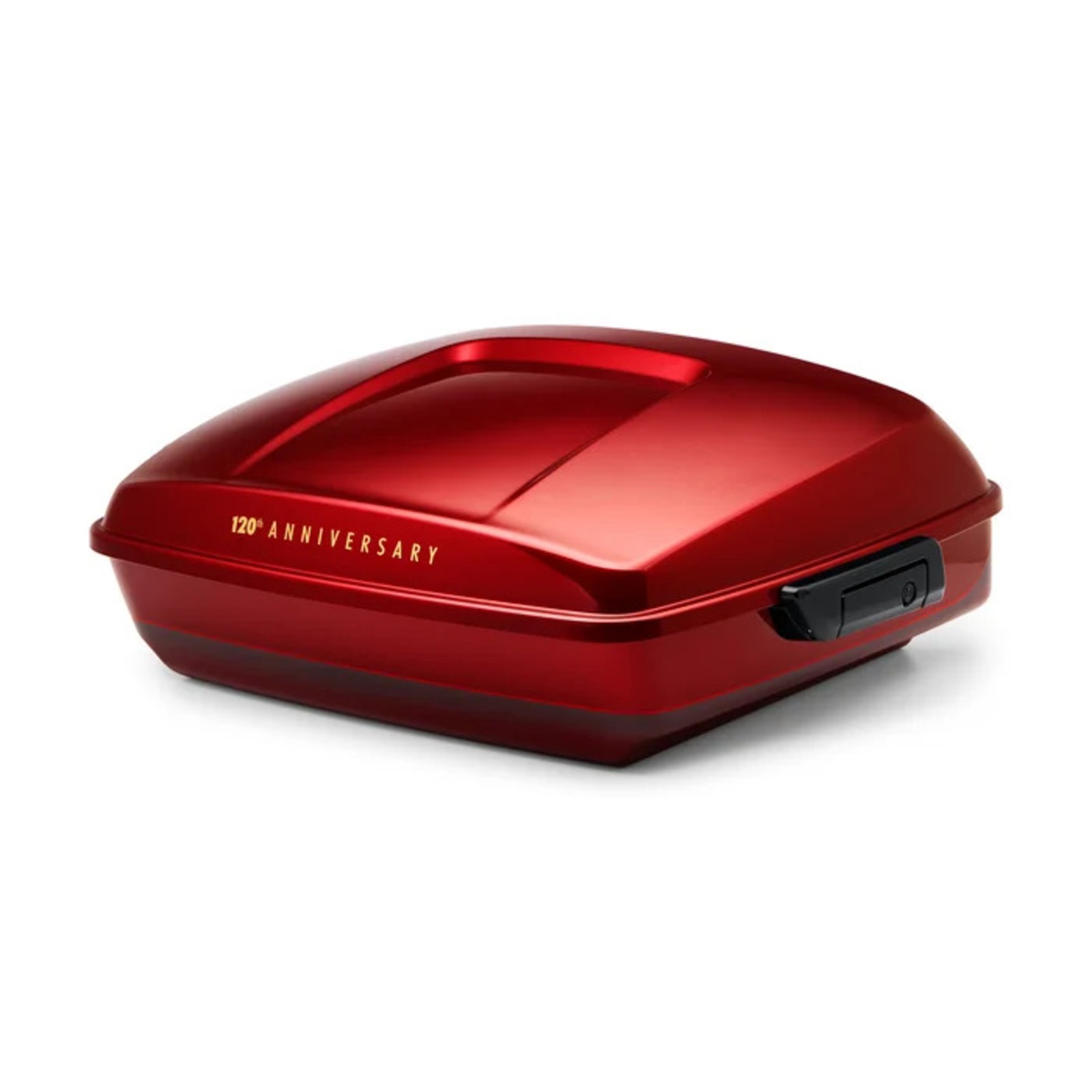 Farblich abgestimmtes Chopped Tour-Pak Top Case – Heirloom Red Fade