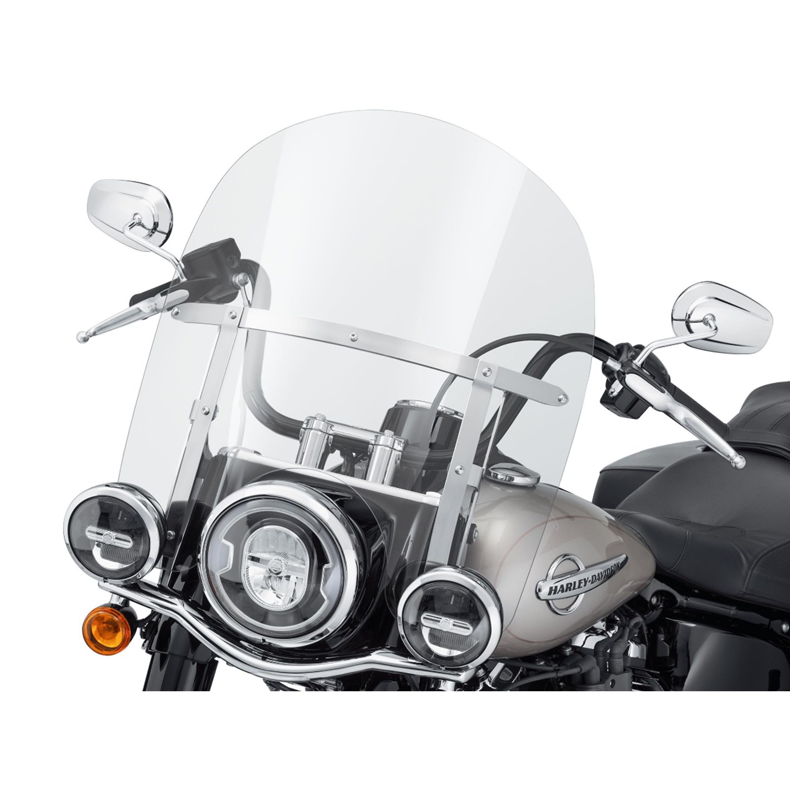 Windschutzscheibe King Size Detachable - FLDE, FLHC, FLHCS ab 18