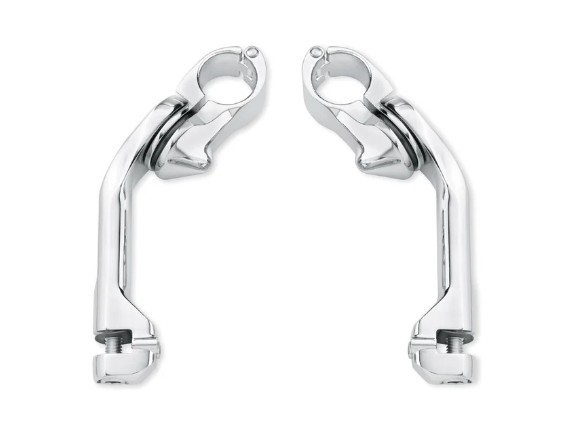 Montagekit für lange, abgewinkelte einstellbare Highway Fußrasten