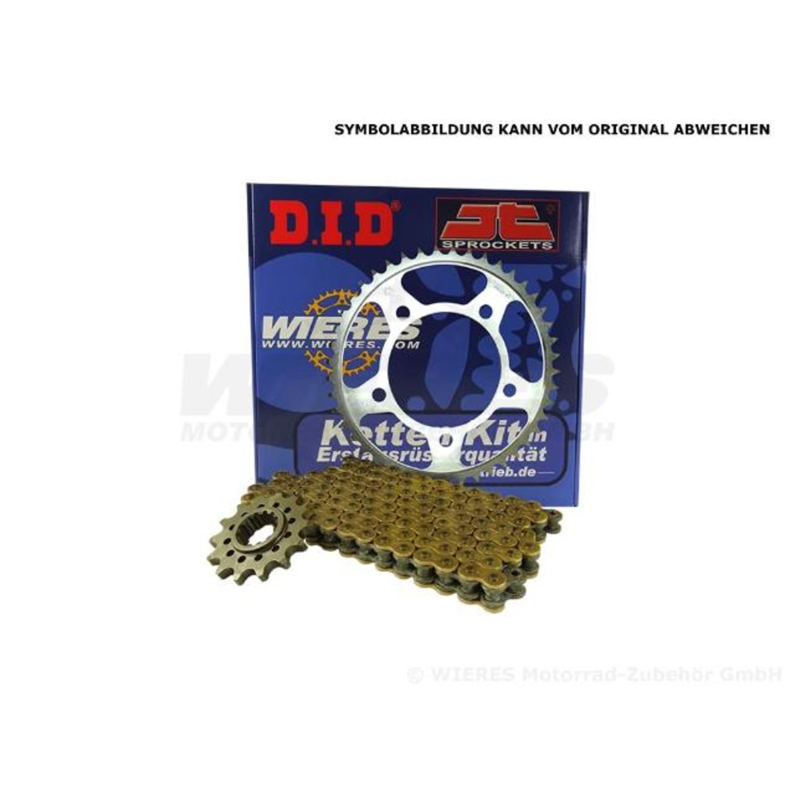 Kettenkit 125 DUKE ab '14 14/45