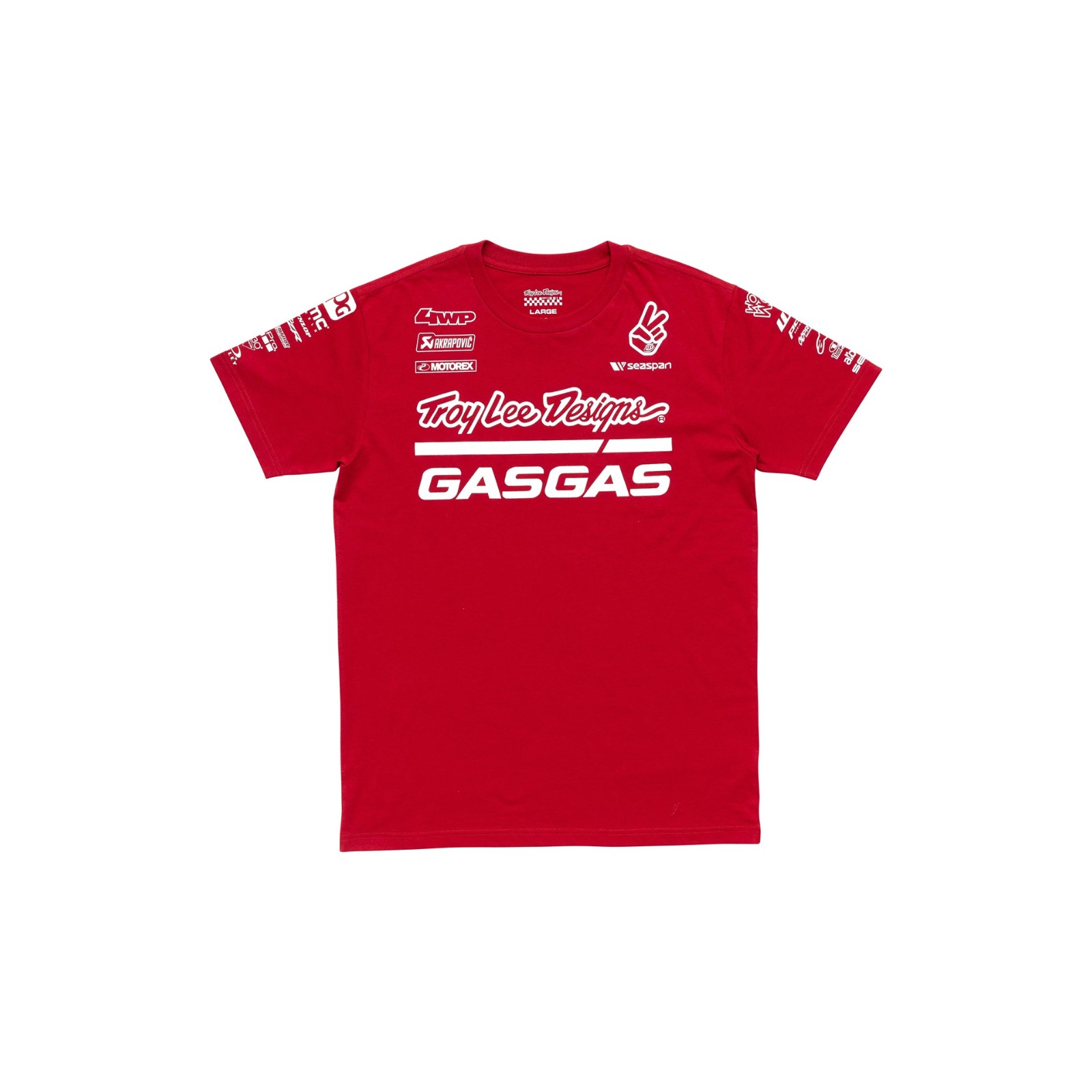 TLD GASGAS TEAM TEE DARK RED