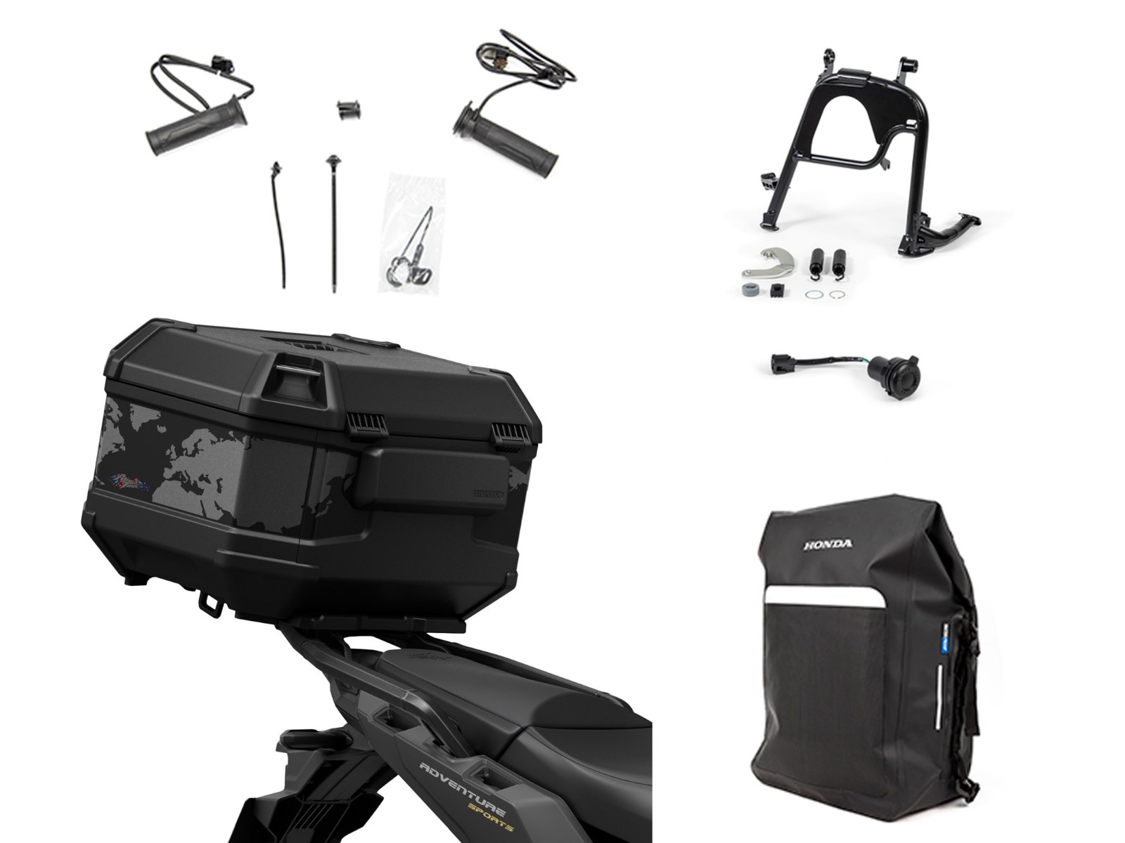 Urban-Paket Kunststoff für CRF1100 Africa Twin Standard 2025-
