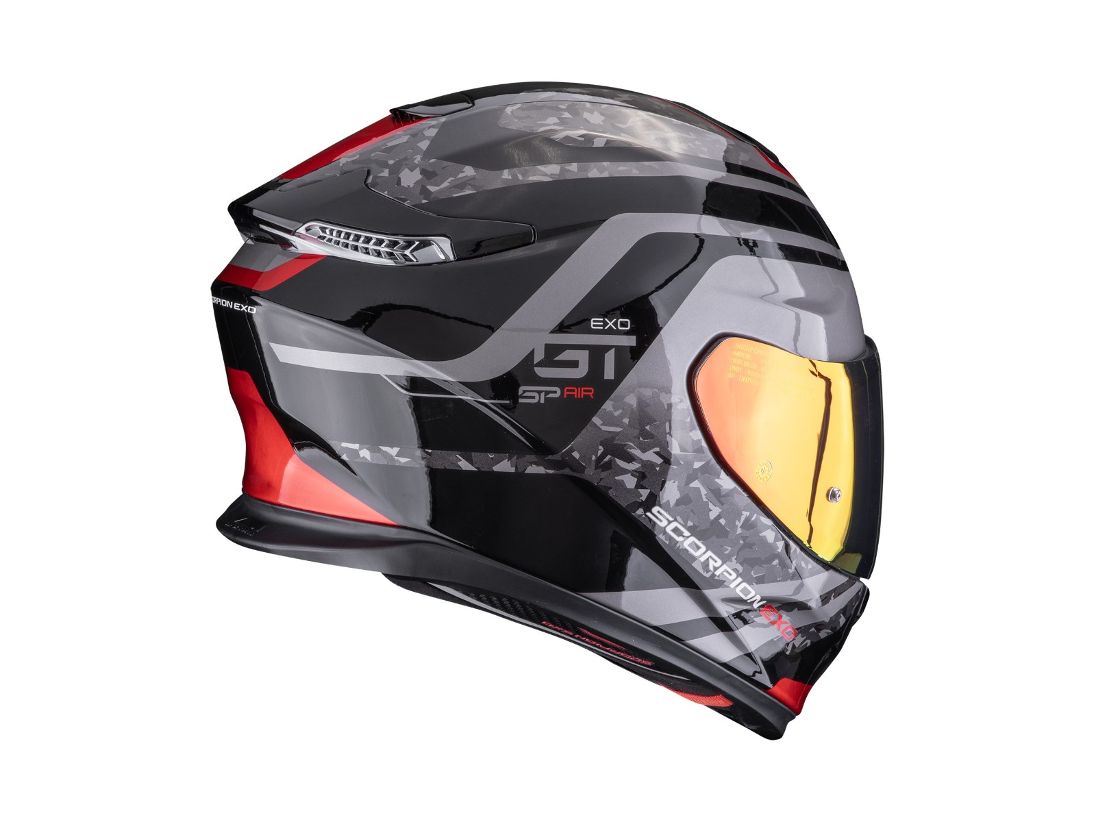 EXO-GT SP Air Specs Racing Motorcycle Helmet Black Red