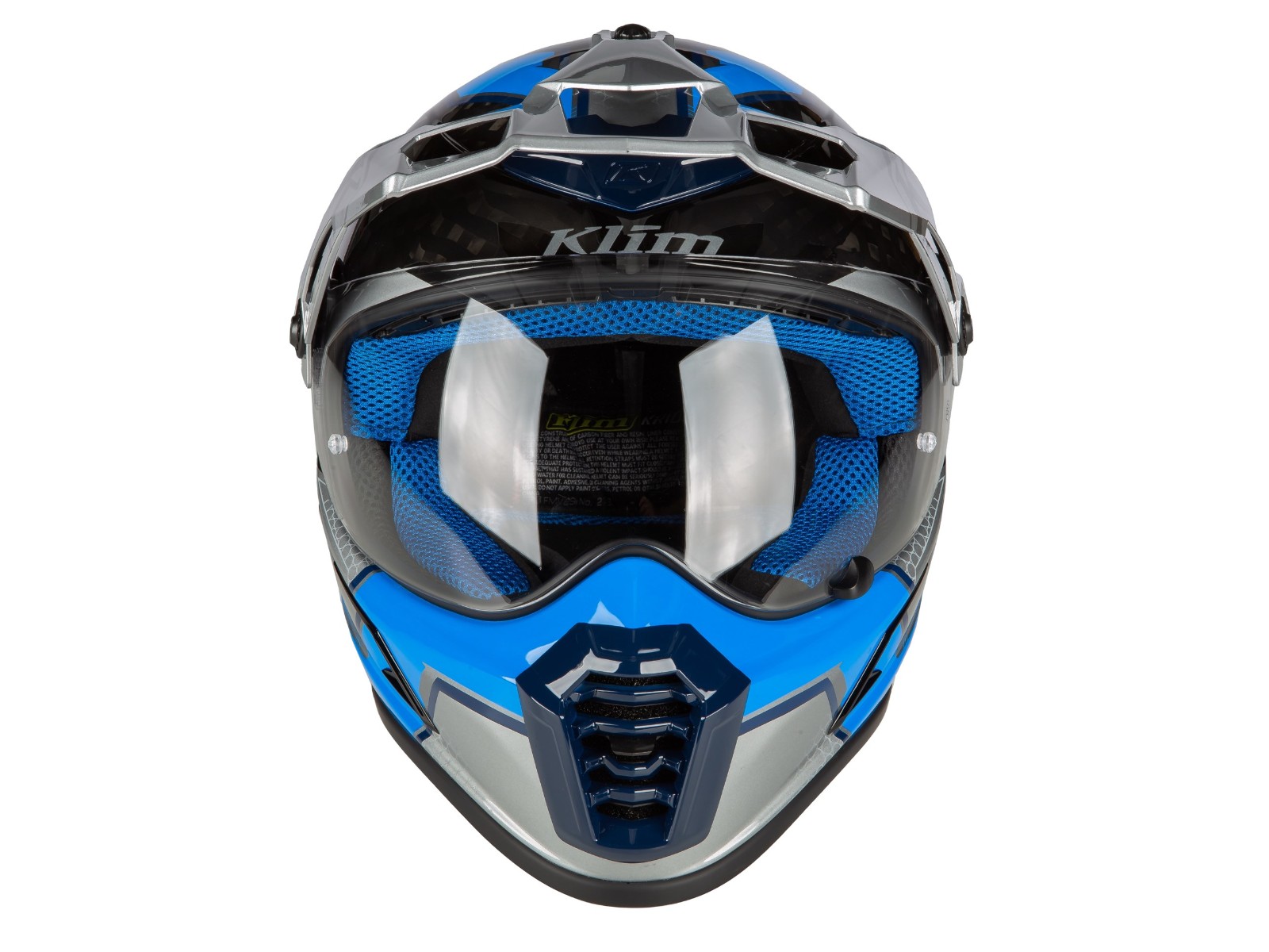 Krios Pro Ventura Electric Blue Motorcycle Helmet