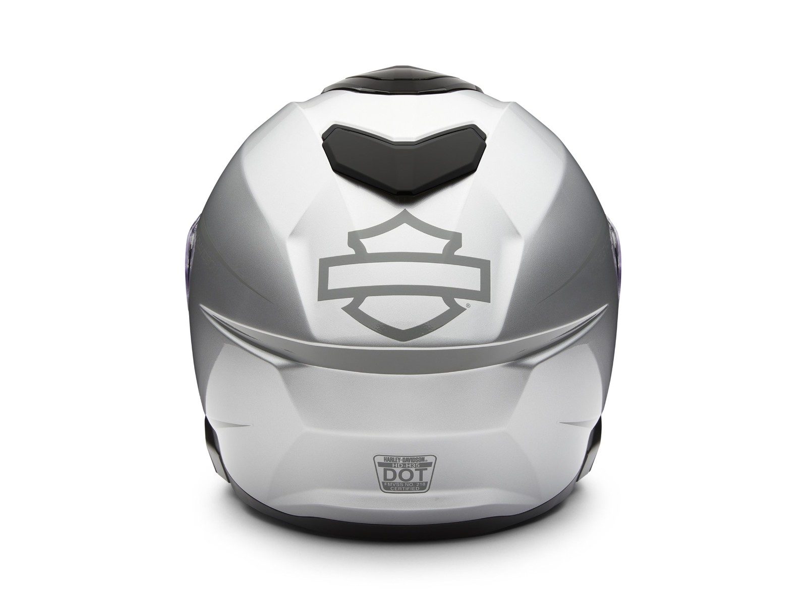 HD Capstone Sun Shield III H35 Motorcycle Flip-Up Helmet Silver ...