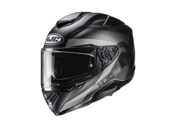 RPHA 72 Phyta MC5SF Motorrad Helm Schwarz Grau Matt mit Sonnenblende