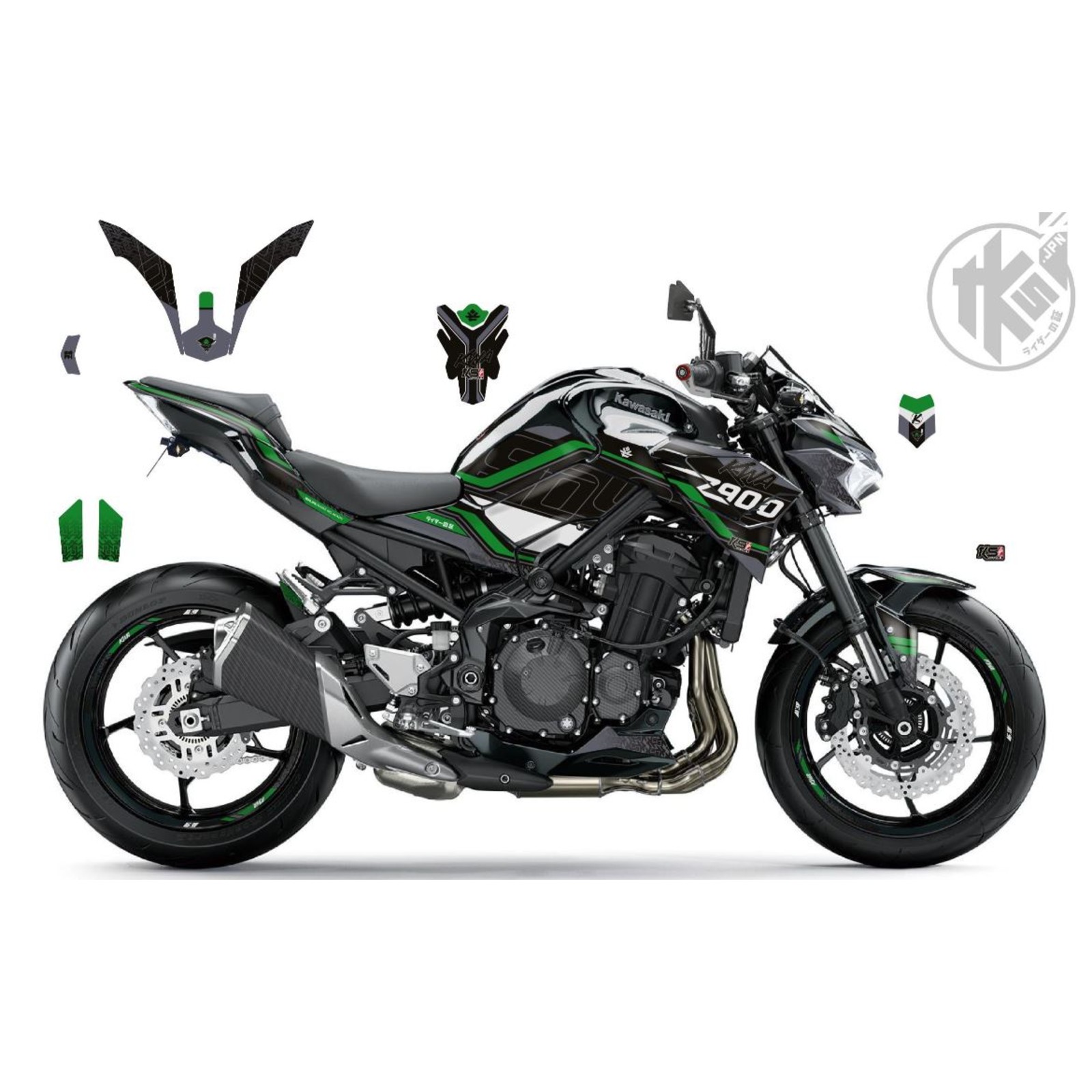 Dekorsatz Kawasaki Z900 KRT