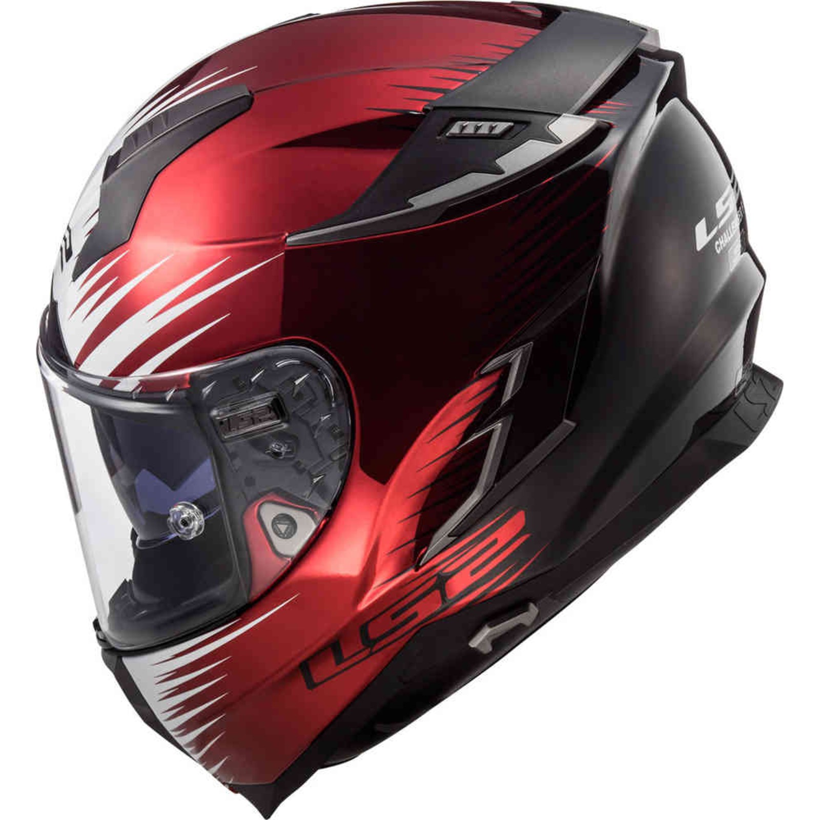Integralhelm LS2 FF327 Challenger wineberry black