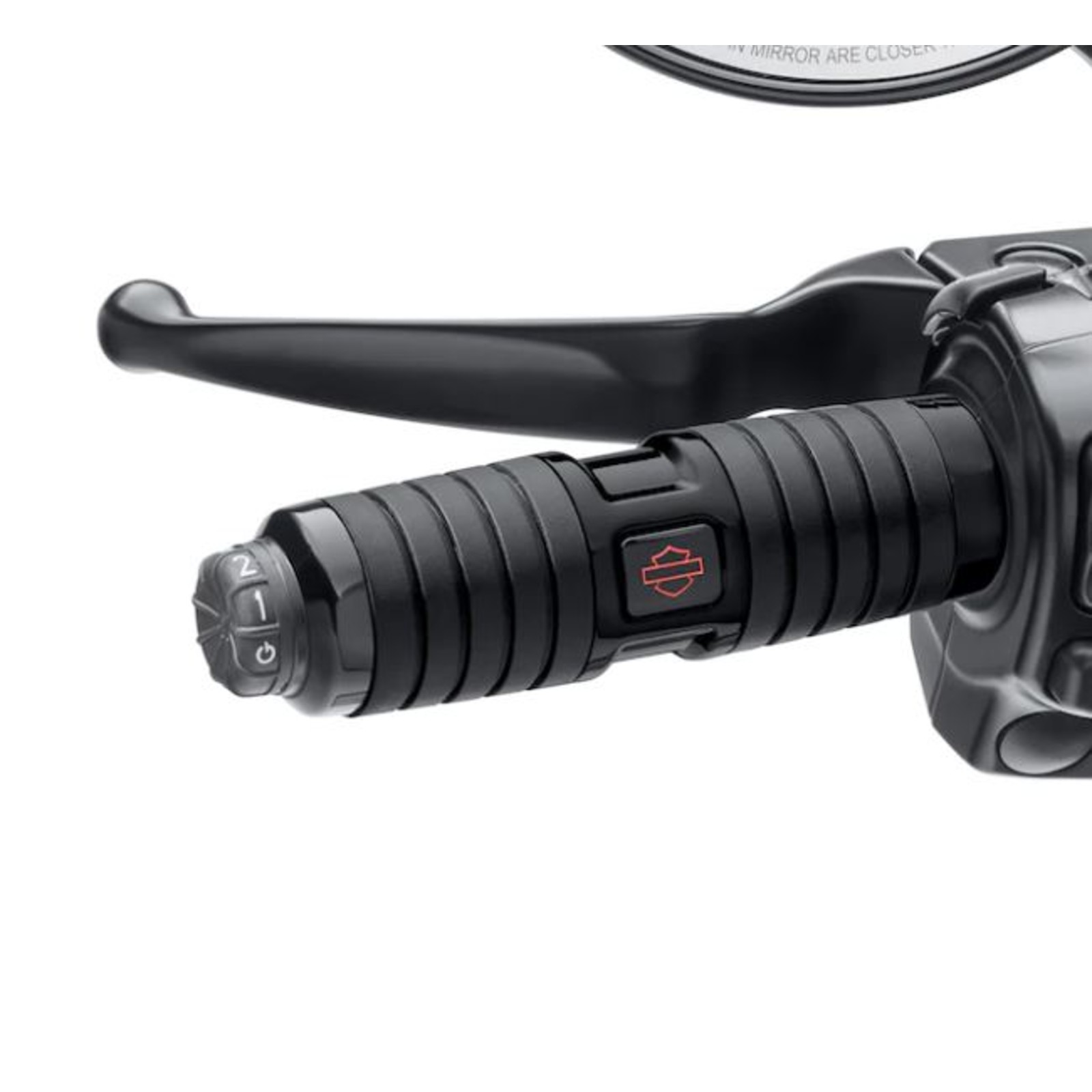 Kahuna Heizgriffe - schwarz glänzend