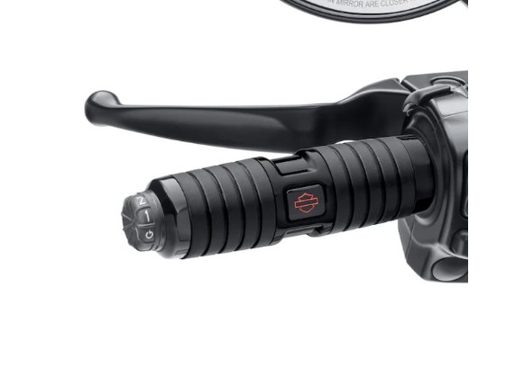 Kahuna Heizgriffe - schwarz glänzend