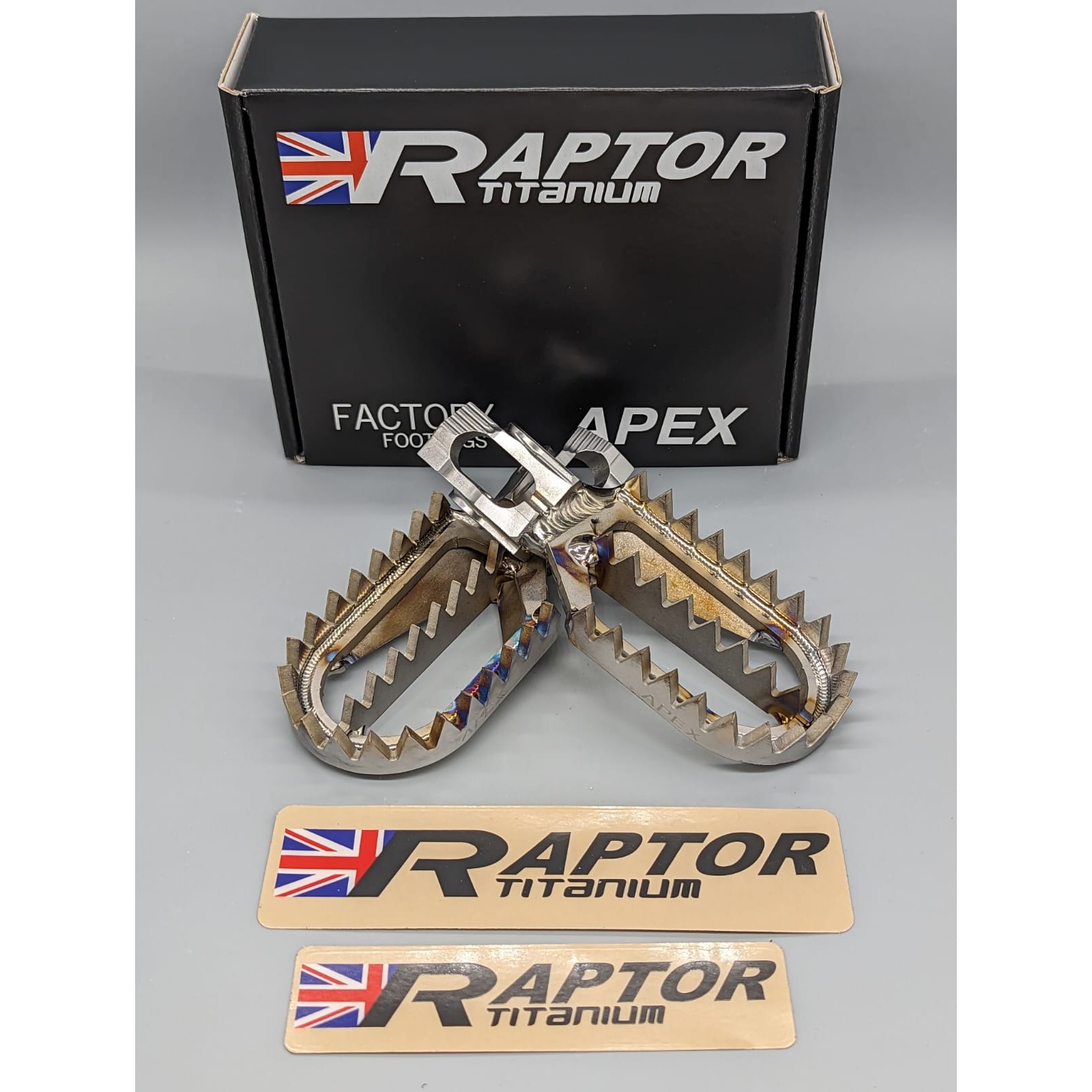 Raptor Titanium Apex Fußrasten