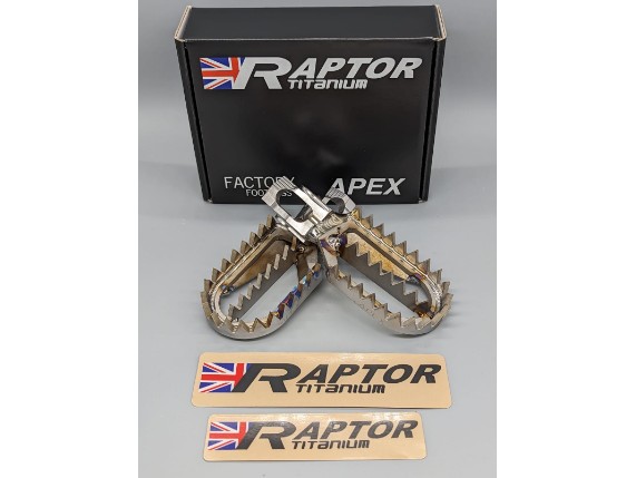 Raptor Titanium Apex Fußrasten
